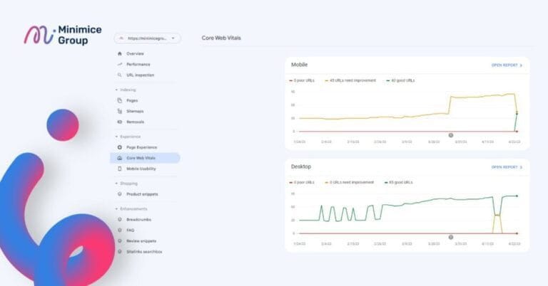 Core Web Vitals คืออะไร? ทำไมจึงสำคัญต่อการจัดอันดับของ Google - Minimice Group